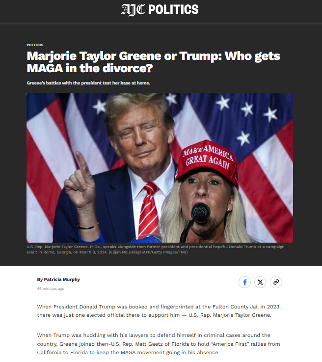 MTG vs. Trump: Is Marjorie Taylor Greene About to Burn MAGA Down and ...
